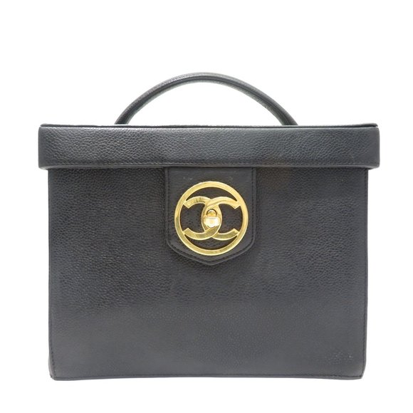 CHANEL | Bags | Chanel Circle Coco Mark 2way Shoulder Vanity Bag ...